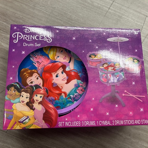 Disney | Toys | Nwt Disney Princess Drum Set | Poshmark